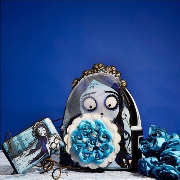 Loungefly | Bags | Loungefly Tim Burton Corpse Bride Emily Bouquet Mini ...